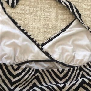 Talbots | Swim | Talbots Zebra Stripe Tankini Size 8 Top 6 Bot | Poshmark